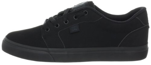 DC mens Anvil Casual Skate Shoe, Black/Black, 10.5 US