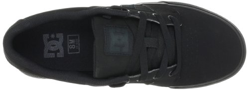 DC mens Anvil Casual Skate Shoe, Black/Black, 10.5 US