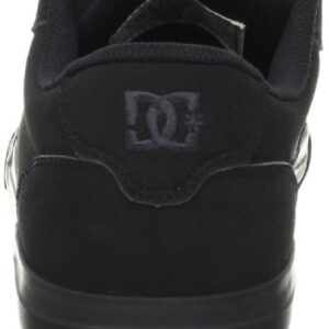 DC mens Anvil Casual Skate Shoe, Black/Black, 10.5 US