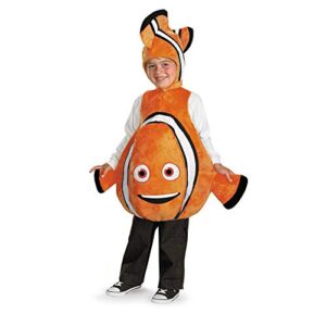 disney finding nemo costume, orange/black, size s/p(4-6)