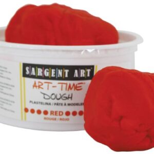 Sargent Art 85-3120 1-Pound Art-Time Dough, Red