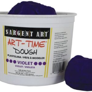 Sargent Art 85-3342 3-Pound Art-Time Dough, Violet