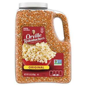 orville redenbacher's gourmet popcorn kernels, original yellow, 8 lb