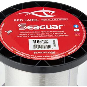 Seaguar Red Label Fluorocarbon 1000-Yards Fishing Line (12-Pounds), Clear