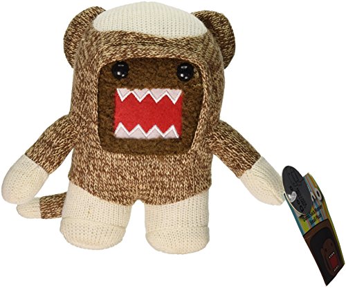 Domo 6.5 Inch Plush Figure Sock Monkey