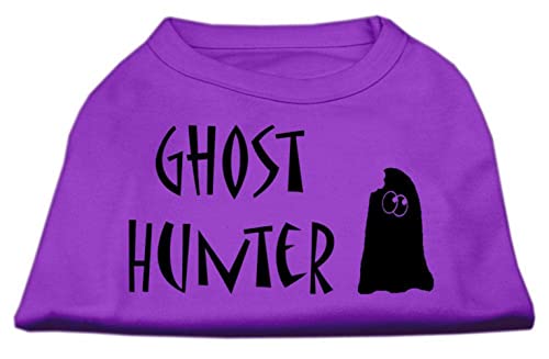 Mirage Pet Products Ghost Hunter Screen Print Shirt Red with Black Lettering XXL (18)