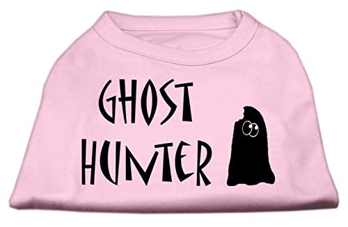 Mirage Pet Products Ghost Hunter Screen Print Shirt Red with Black Lettering XXL (18)