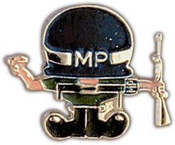 US Army Military Police Lapel Pin