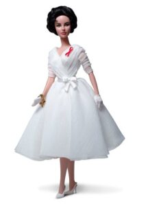 barbie classic white diamonds elizabeth taylor 12 inch doll