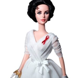 Barbie Classic White Diamonds Elizabeth Taylor 12 inch Doll