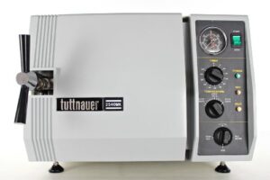 refurbished tuttnauer 2540mk manual autoclave - 220 volts