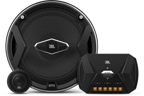 JBL GTO609C 270 Watts 6-1/2" Premium Car Audio Component Stereo Speaker System with Patented Plus One Woofer-Cone Technology