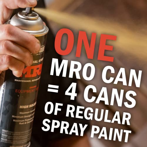 SEYMOUR 620-1413 Industrial MRO High Solids Spray Paint, Gloss White 16 Ounce (Pack of 1)