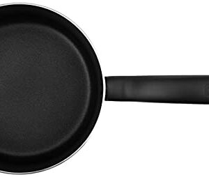 T-fal Initiatives Nonstick Sauce Pan with Lid 3 Quart Cookware, Pots and Pans, Dishwasher Safe Black