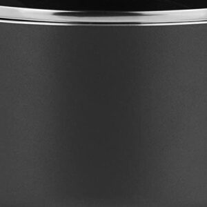 T-fal Initiatives Nonstick Sauce Pan with Lid 3 Quart Cookware, Pots and Pans, Dishwasher Safe Black