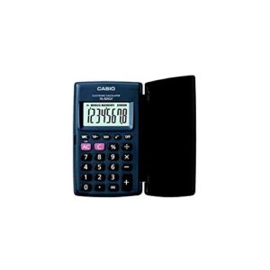 casio hl-820lv-bk-w portable type calculator with 8-digit extra big display