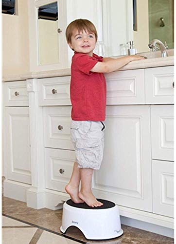 Joovy StepTool, Toddler Step Stool, Holds Up To 300 lbs, White