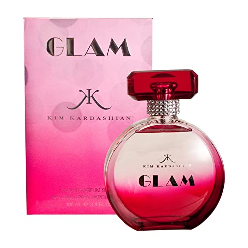 Kim Kardashian Glam Eau De Parfum, 3.4 Ounce