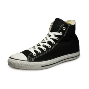 converse chuck taylor all star canvas high top,black/white, 9 women/7 men