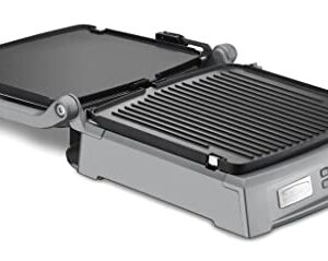 Cuisinart GR-150P1 Deluxe Electric Griddler, Stainless Steel