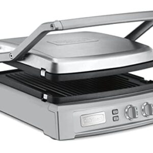 Cuisinart GR-150P1 Deluxe Electric Griddler, Stainless Steel