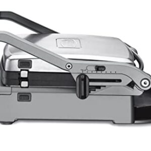 Cuisinart GR-150P1 Deluxe Electric Griddler, Stainless Steel