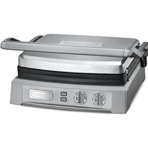 Cuisinart GR-150P1 Deluxe Electric Griddler, Stainless Steel