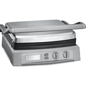 Cuisinart GR-150P1 Deluxe Electric Griddler, Stainless Steel