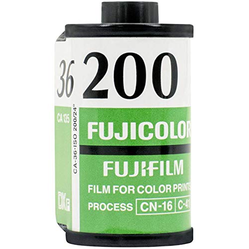 Fujifilm Fujicolor 200 Color Negative Film (35mm Roll Film, 36 Exposures)(Pack of 1)