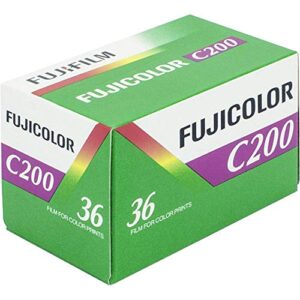 Fujifilm Fujicolor 200 Color Negative Film (35mm Roll Film, 36 Exposures)(Pack of 1)