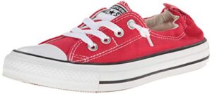 converse chuck taylor all star shoreline red lace-up sneaker - 9 b(m) us