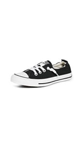 converse chuck taylor all star shoreline black lace-up sneaker - 9 b - medium