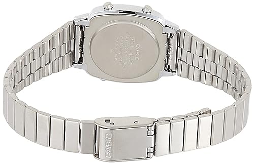 Casio Women's Digital Watch with Metal Bracelet LA-670WA-4