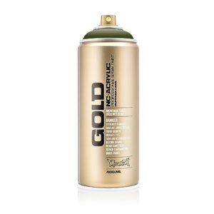 montana cans montana gold 400 ml color, olive green spray paint, mxg-cl6340, 1 count (pack of 1)