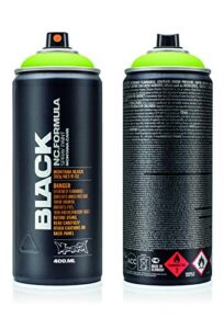 montana cans black spray paint, 400ml, slimer (mxb-6010), 13.5 fl oz (pack of 1)