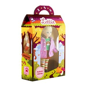 Lottie Doll Autumn Leaves | A Doll for Girls & Boys | Fashion Doll for Fall | Winter Doll with Boots and Hat