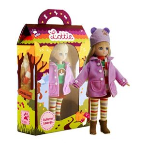 Lottie Doll Autumn Leaves | A Doll for Girls & Boys | Fashion Doll for Fall | Winter Doll with Boots and Hat