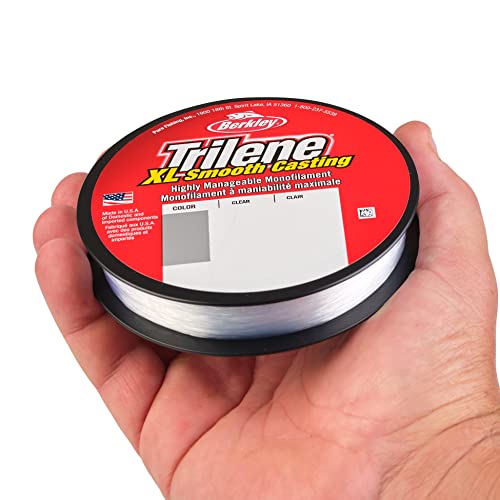 Berkley Trilene® XL®, Clear, 6lb | 2.7kg, 330yd | 301m Monofilament Fishing Line, Suitable for Freshwater Environments