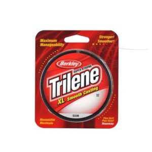 berkley trilene® xl®, clear, 12lb | 5.4kg, 300yd | 274m monofilament fishing line, suitable for freshwater environments