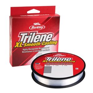 berkley trilene® xl®, clear, 14lb | 6.3kg, 300yd | 274m monofilament fishing line, suitable for freshwater environments