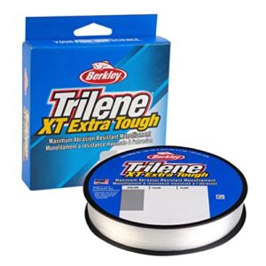 berkley trilene® xt®, clear, 4lb | 1.8kg, 330yd | 301m monofilament fishing line, suitable for saltwater and freshwater environments