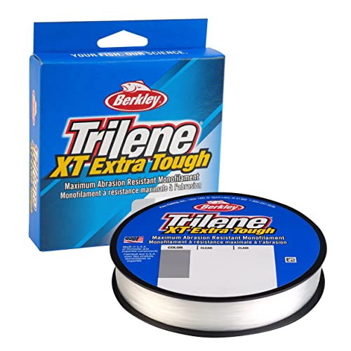 Berkley Trilene® XT®, Clear, 20lb | 9kg, 270yd | 246m Monofilament Fishing Line, Suitable for Saltwater and Freshwater Environments