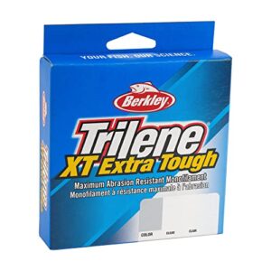 Berkley Trilene® XT®, Clear, 20lb | 9kg, 270yd | 246m Monofilament Fishing Line, Suitable for Saltwater and Freshwater Environments