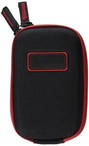 olympus csch-107 clamshell hard case for all tough cameras (black with red trim)