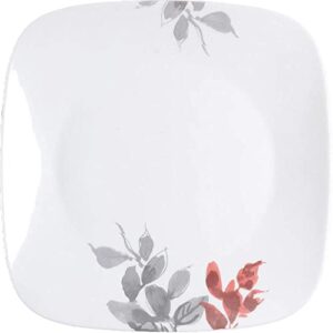 corelle square kyoto leaves 10-1/4" dinner plate