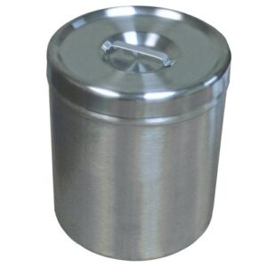 paragon pro-deluxe stainless steel insert jar & lid, 598120, 3 qt.