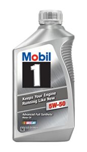 mobil 1 106035 5w-50 advanced synthetic 1 qt