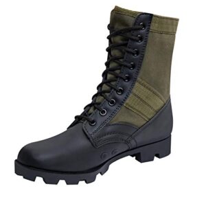 Rothco 8'' GI Type Jungle Boot, Olive Drab, WDE/10