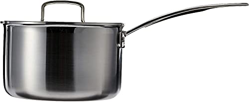 Cuisinart MCP193-18N Multiclad Pro Triple Ply Stainless 3-Quart Skillet, Saucepan w/Cover