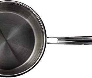 Cuisinart MCP193-18N Multiclad Pro Triple Ply Stainless 3-Quart Skillet, Saucepan w/Cover